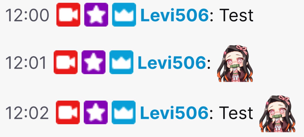 Demon Girl Twitch Emote - Etsy Australia