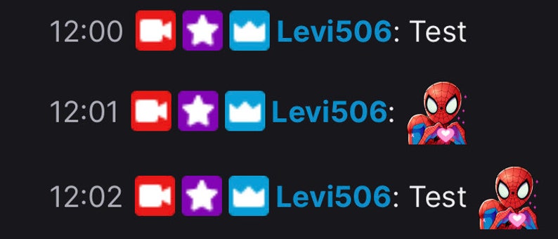 Spider Man Twitch Emote - Etsy