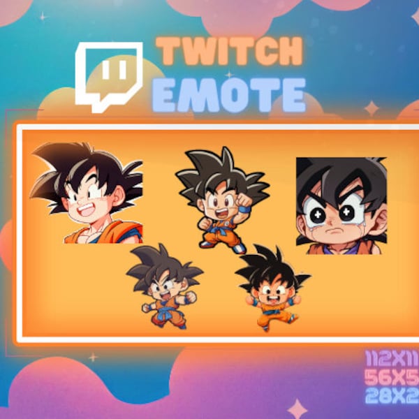 Twitch Emote Anime Dragon Ball Z - Etsy