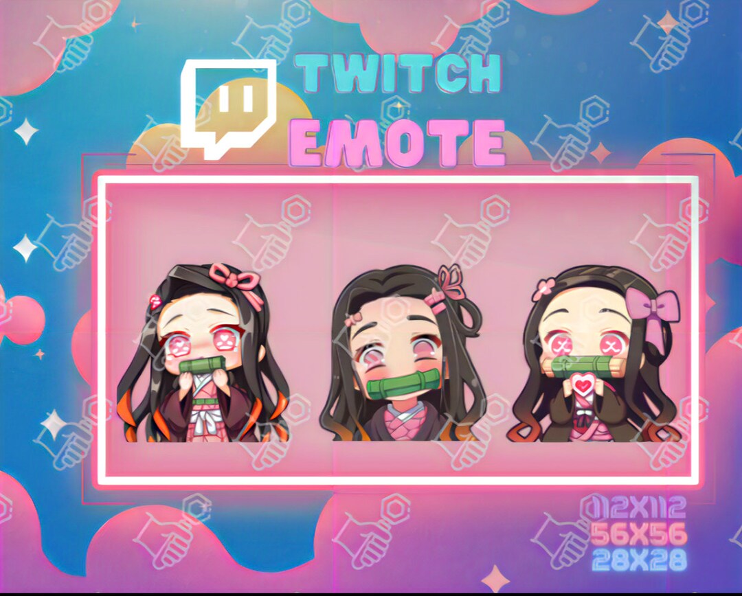 Demon Girl Twitch Emote - Etsy Australia