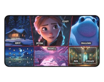 Lorcana Playmat Hades Blue - Etsy