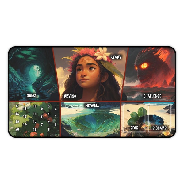 Lorcana Playmat Moana - Etsy