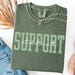 Student Support Team Shirt Comfort Colors Custom Tee Student Support ...