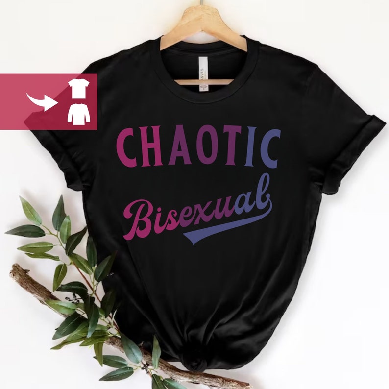 Pride Shirts Chaotic Bisexual Tee Shirt Funny LGBT Shirts Love - Etsy UK