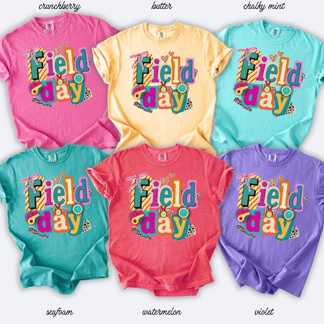 Field Day Squad Shirt, School Field Day Team Shirts, Teacher Team Field ...