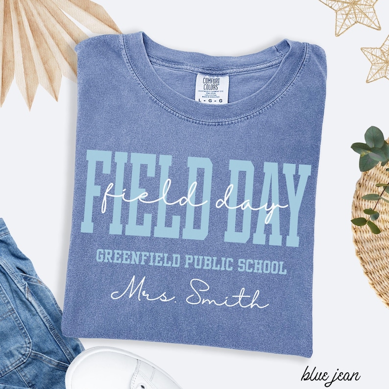 Field Day Shirt Personalized School Field Day Tee Custom Teacher Field ...