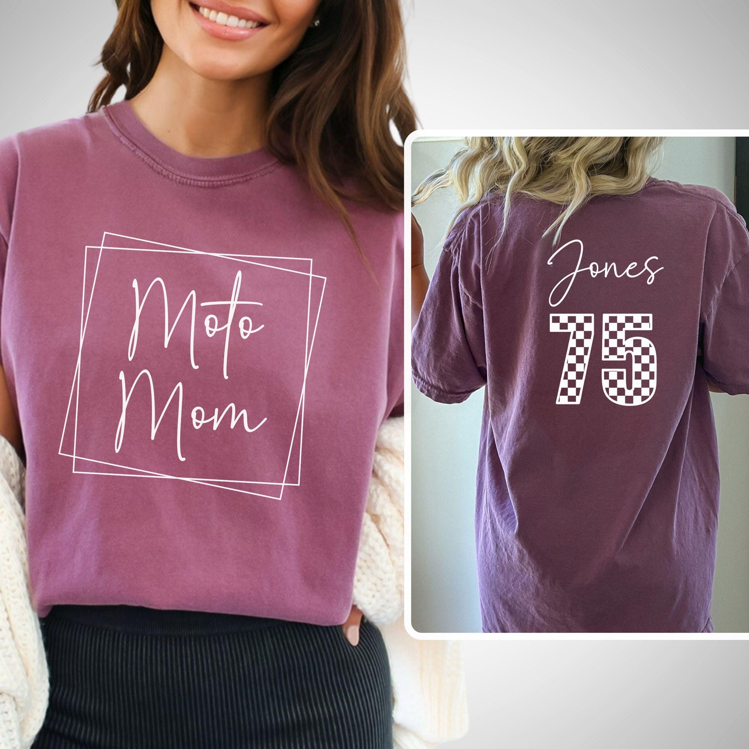 Racing Mom Shirt, Moto Mom Shirt, Motocross Mom Motomom T-shirt Race ...