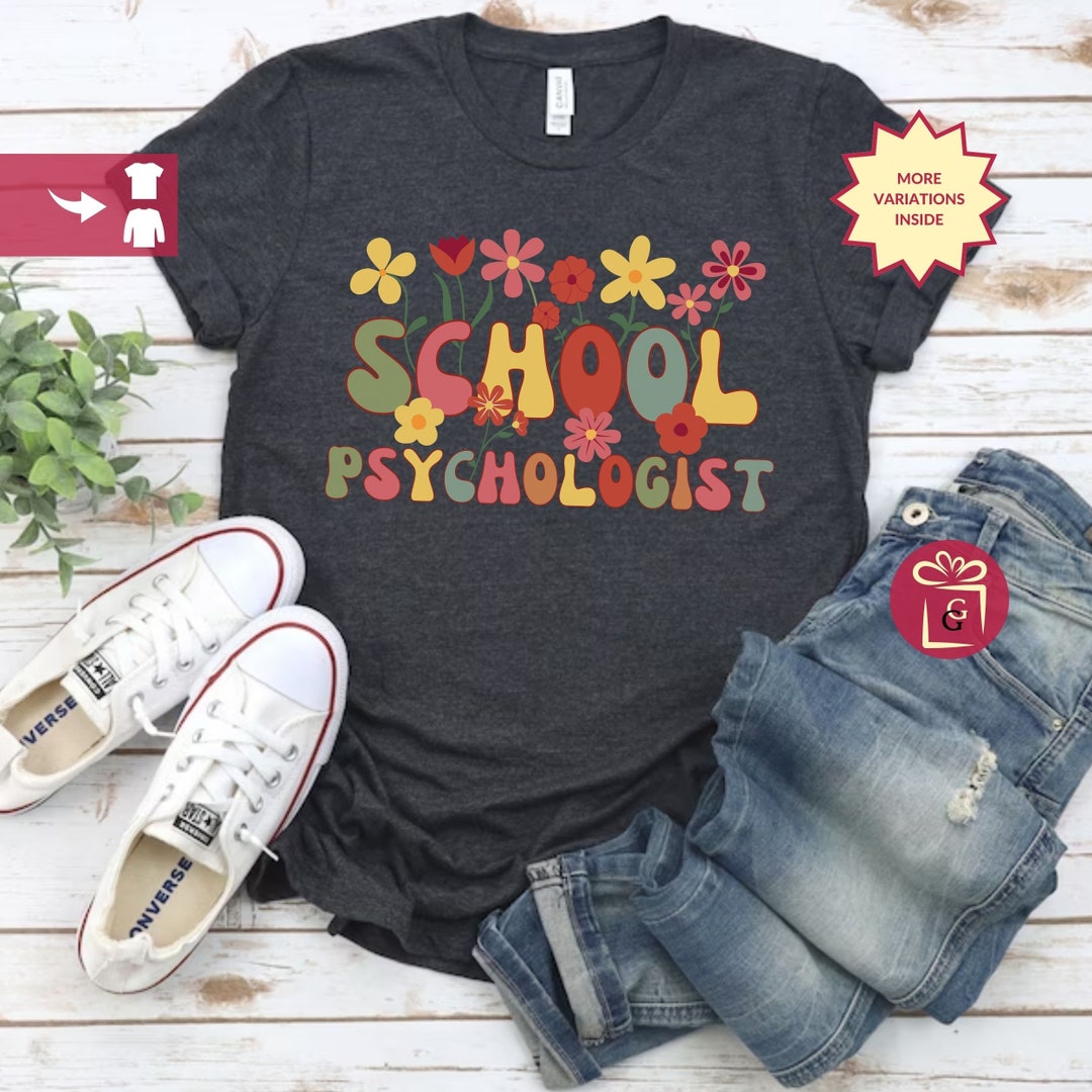 School Psychologist Shirt School Psych Shirt School Psych Tshirt ...