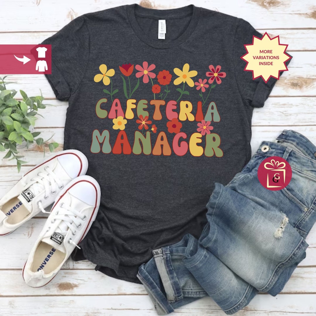 Cafeteria Manager Shirt Lunch Squad Teacher Team Shirt Lunch Lady Shirt ...