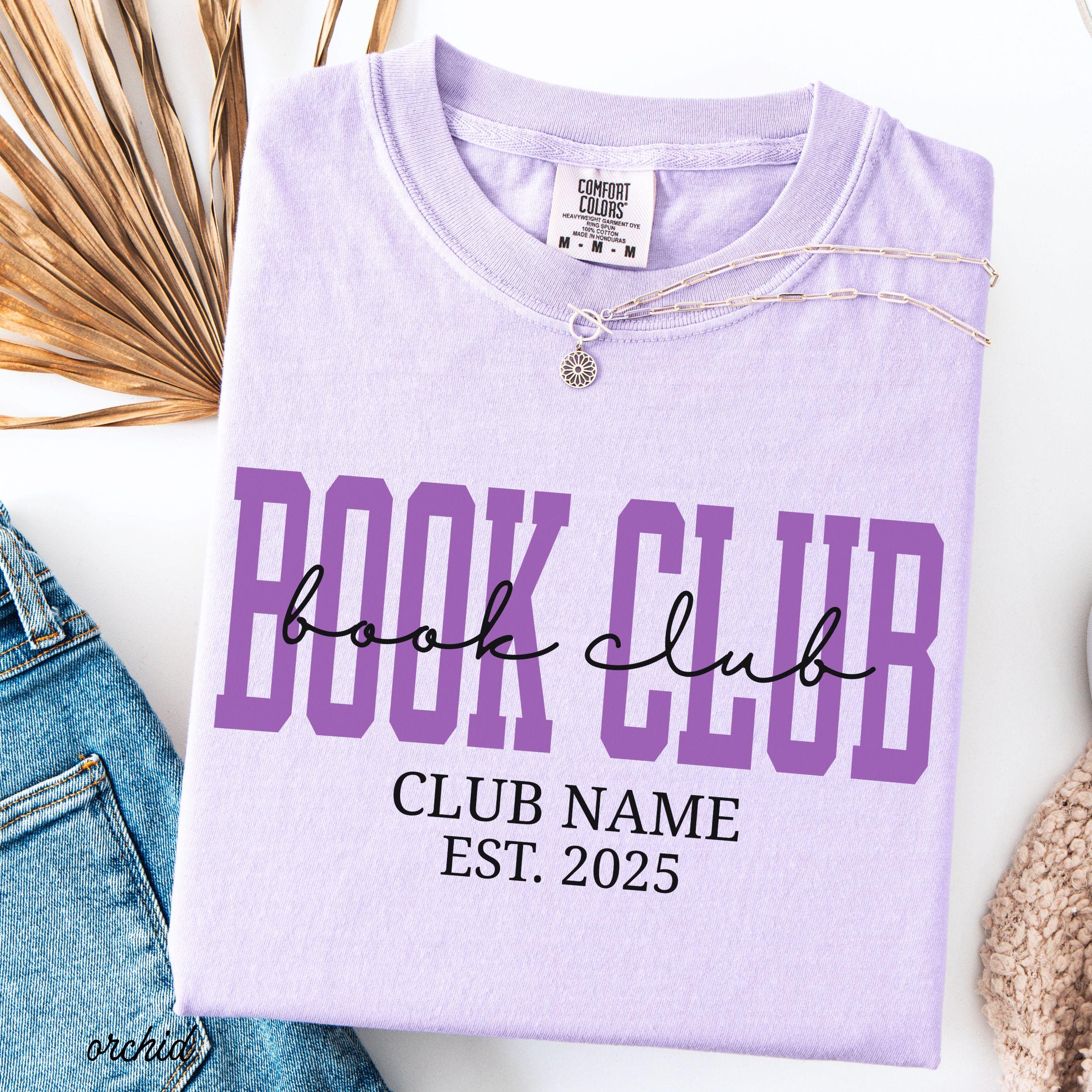 Book Club Personalized Shirts Custom Bookish Shirt Personalized Gift ...