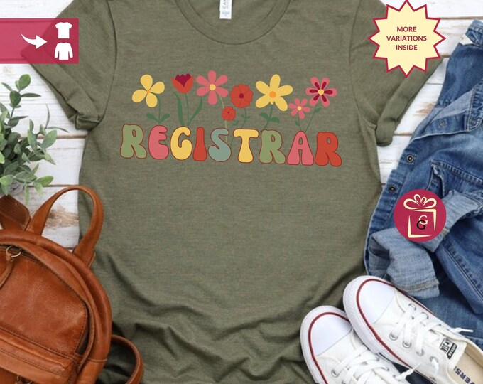 Funny Registrar Shirt, School Registrar Tee, Registrar Gift, Funny ...