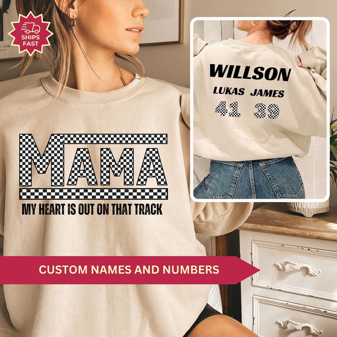 Moto Mom Shirt, Moto Mama Shirt, Custom Moto Mom Sweatshirt, Motorcycle ...
