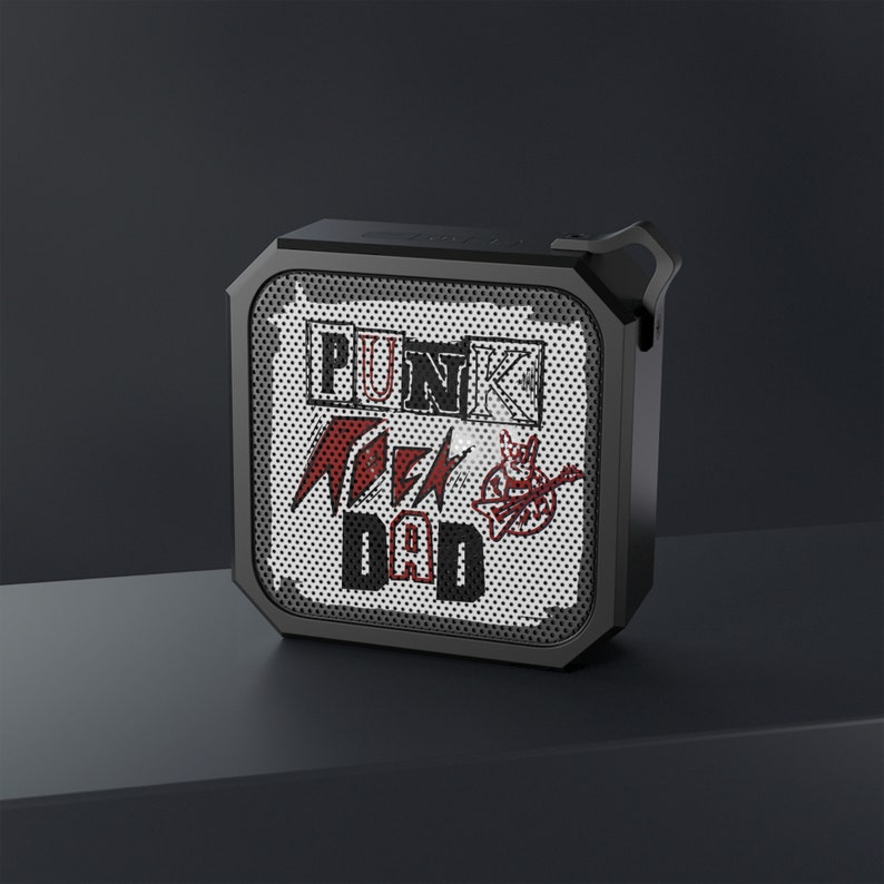PUNK ROCK DAD Blackwater Outdoor Bluetooth Speaker Fathers Day Gift Dad ...