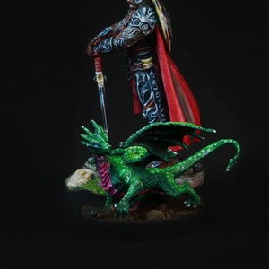 Painted Dnd Dragon Pet / Familiar / Animal Companion - Etsy
