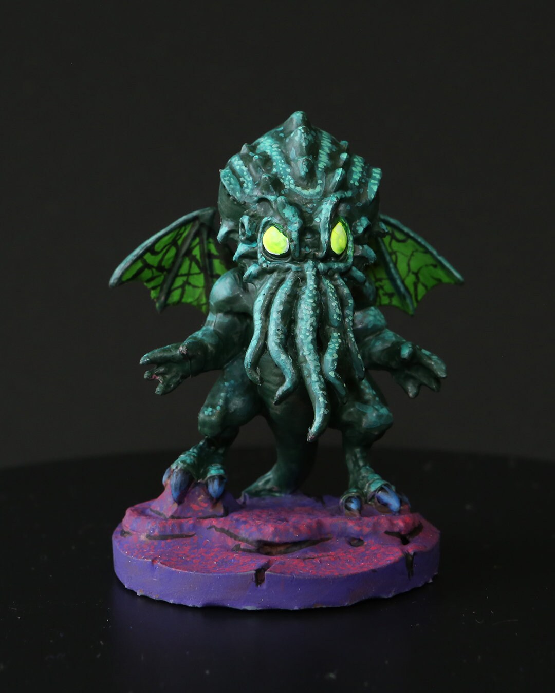 Painted Miniature Dungeons and Dragons Cthulu Jr the Baby Mind Flayer ...