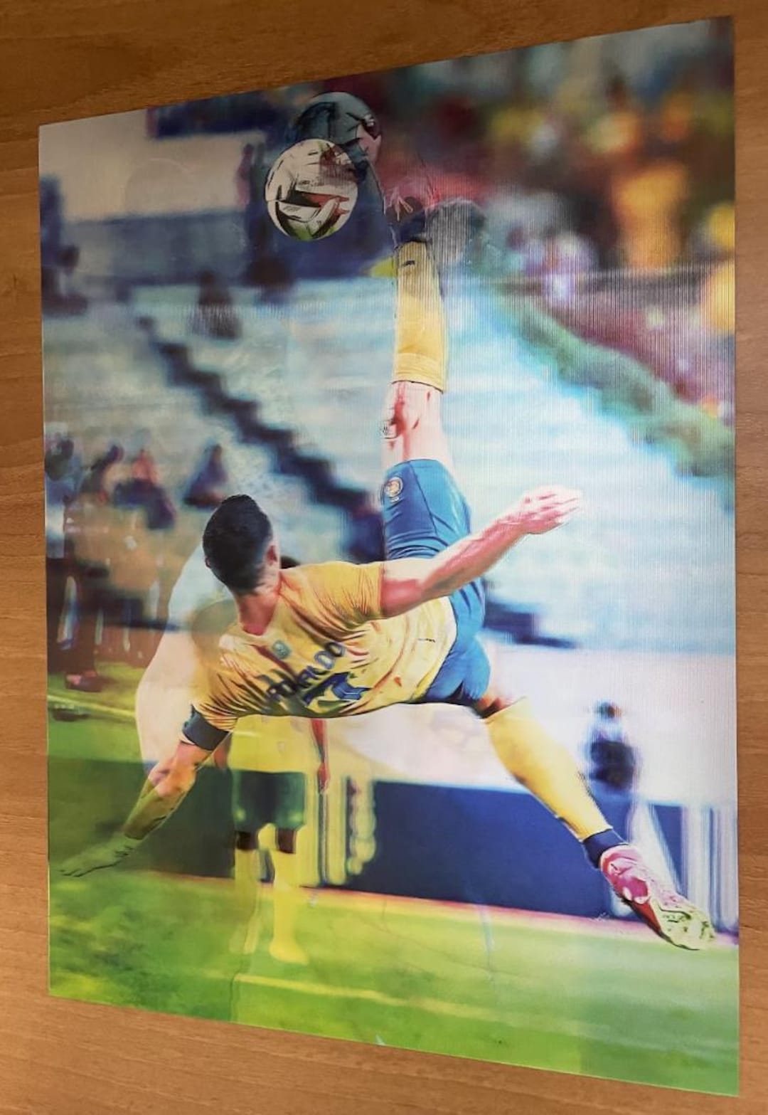 3D Lenticular Poster - Cristiano Ronaldo - Etsy