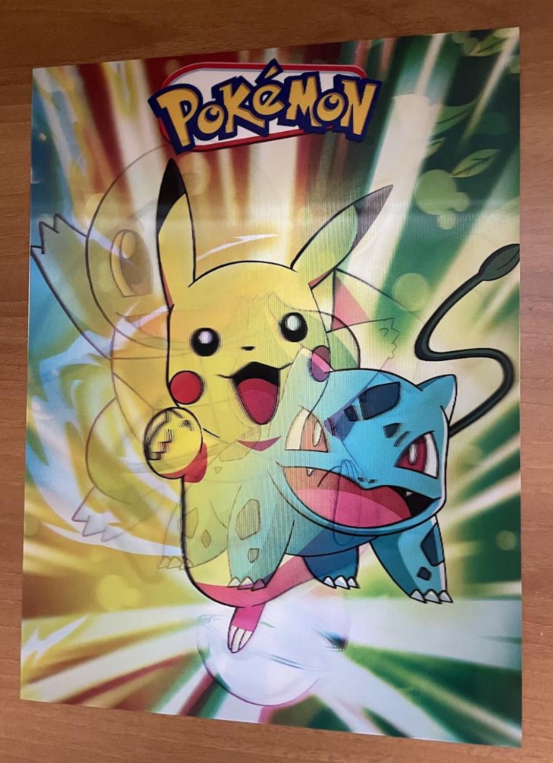 3D Lenticular Poster Pokemon see Video - Etsy