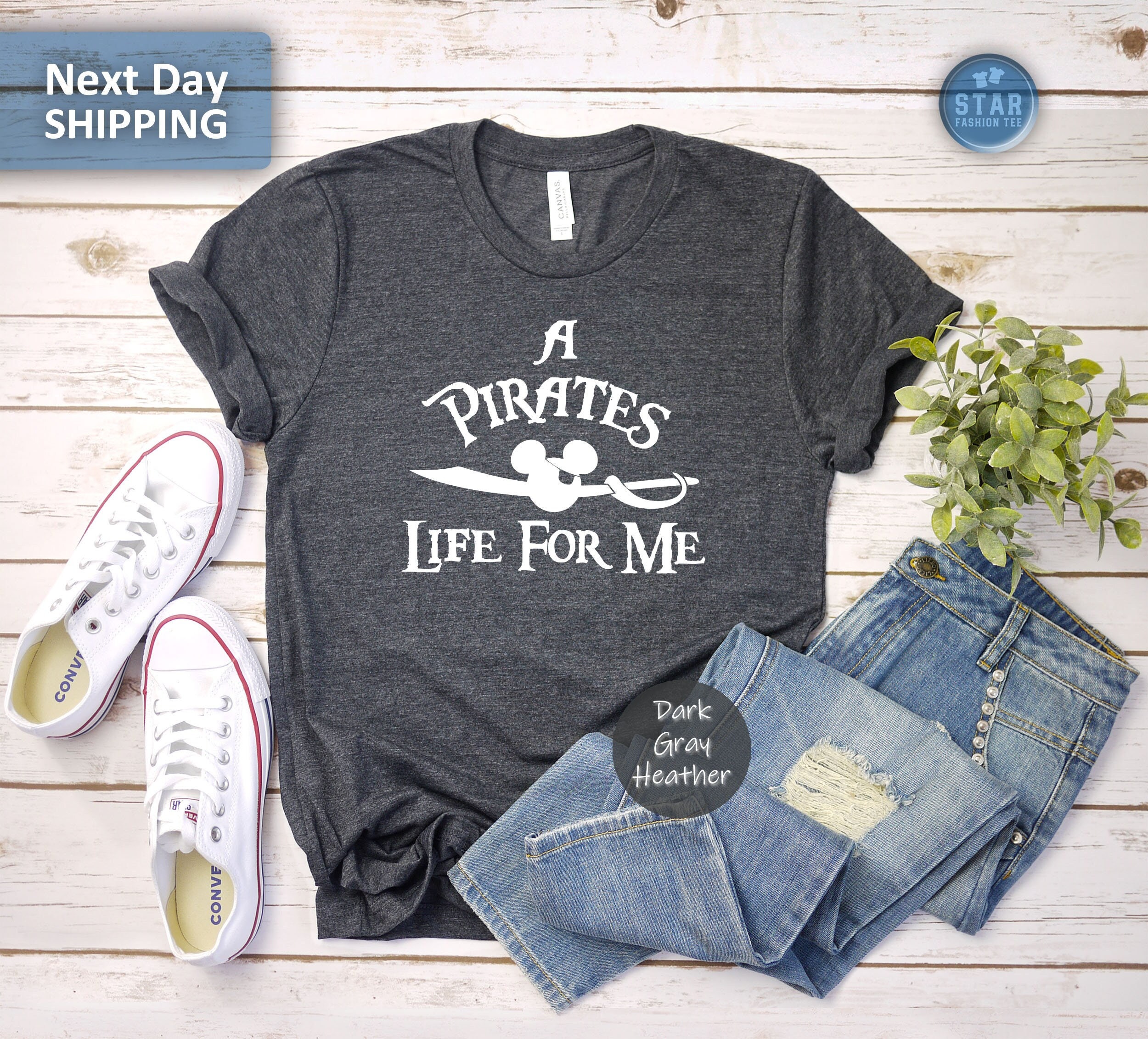 Pirates Life for Me Mickey Shirt, Disney Pirates of Caribbean T-shirt ...