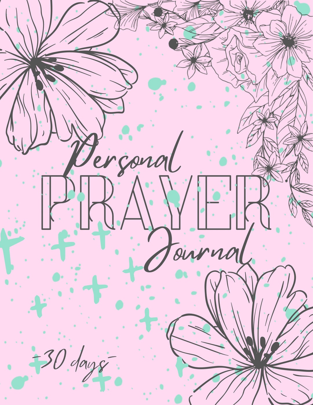 PERSONAL PRAYER JOURNAL - Digital Download Personal Prayer Journal ...
