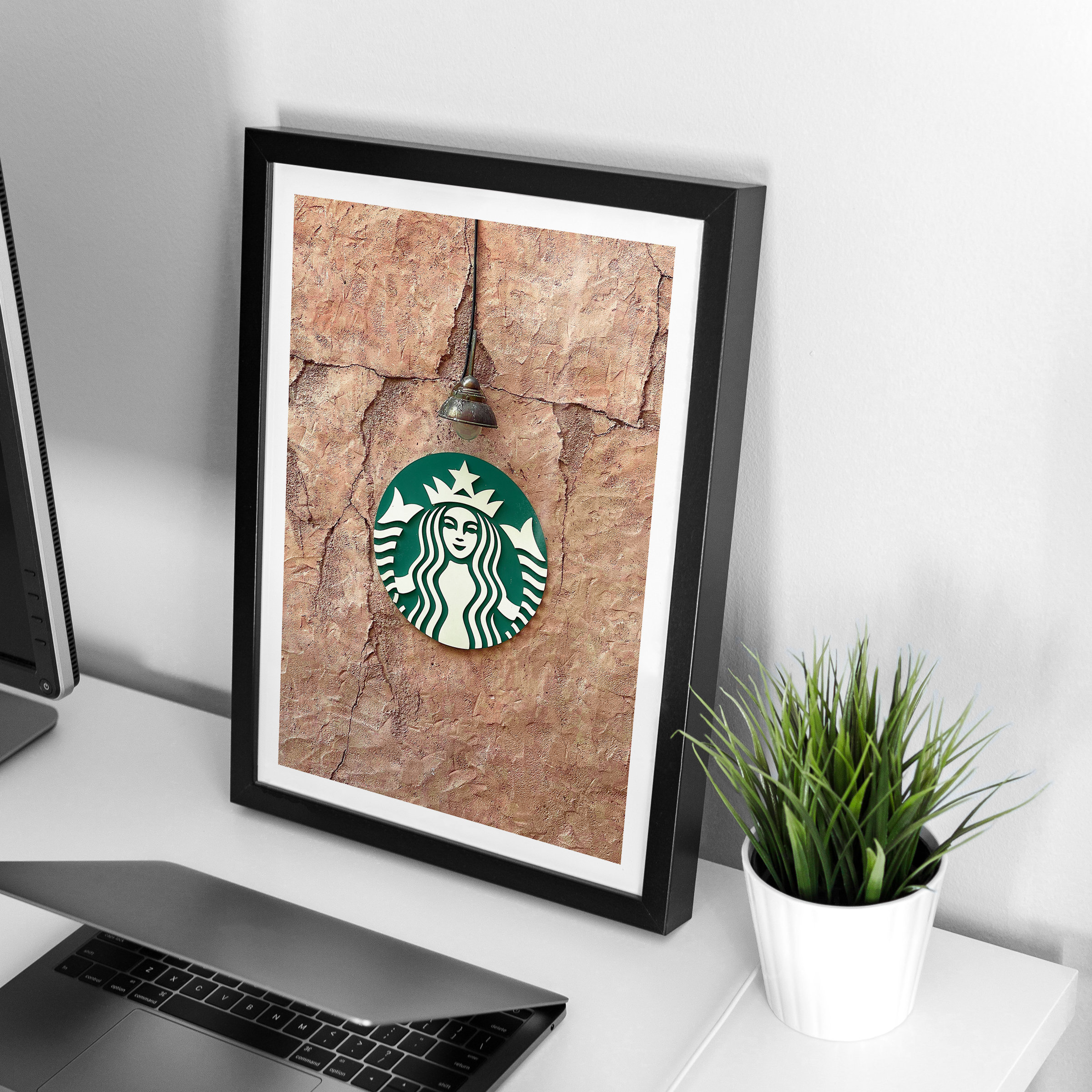 Starbucks Coffee Logo Print Poster, Coffee Poster for Bar, Coffee Shop ...