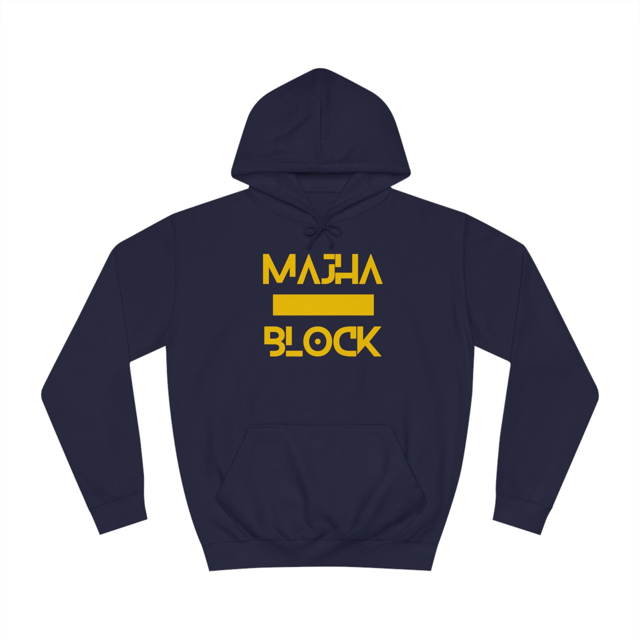 Majha Block Front Back Punjabi Unisex College Hoodie - Etsy