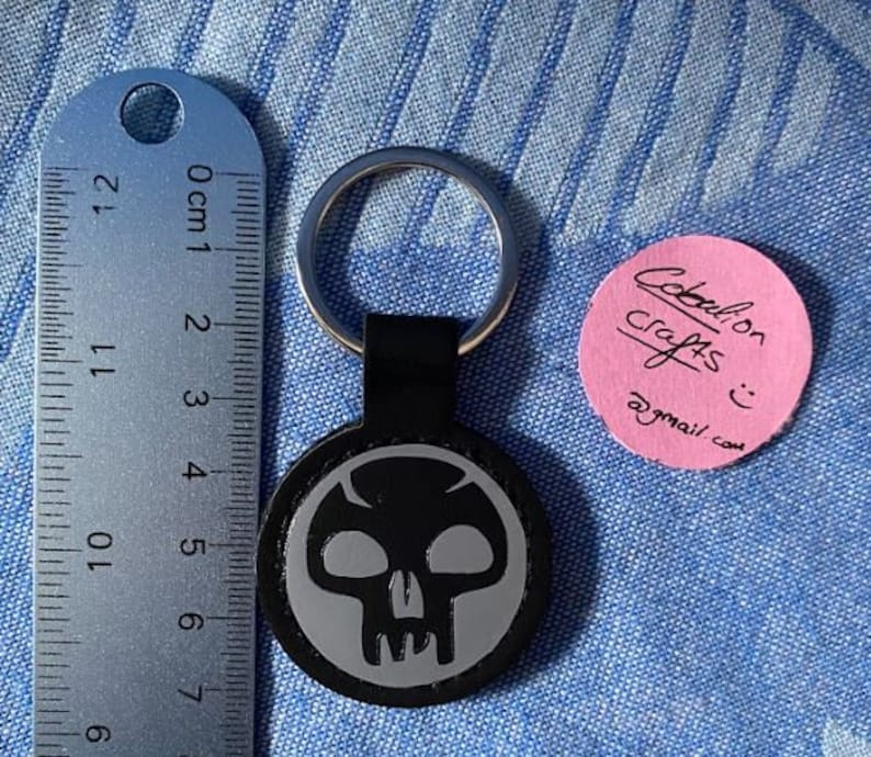 MTG Magic the Gathering Mana Keychains Swamp Forest Plains Island ...