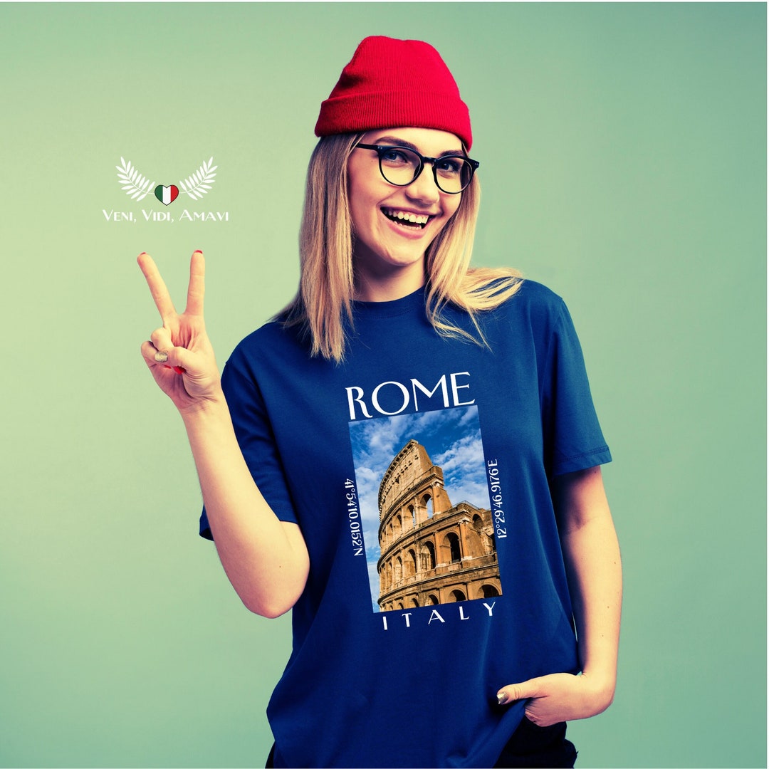 Rome Shirt, Rome Italy, Rome Gift, Roma Shirt, Italy Souvenir, Rome ...