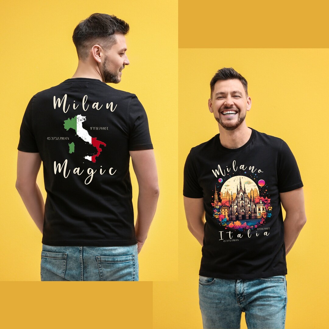 Milan Milano Shirt, Italian Trendy T-shirt, Milano Cute Shirt, Stylish ...
