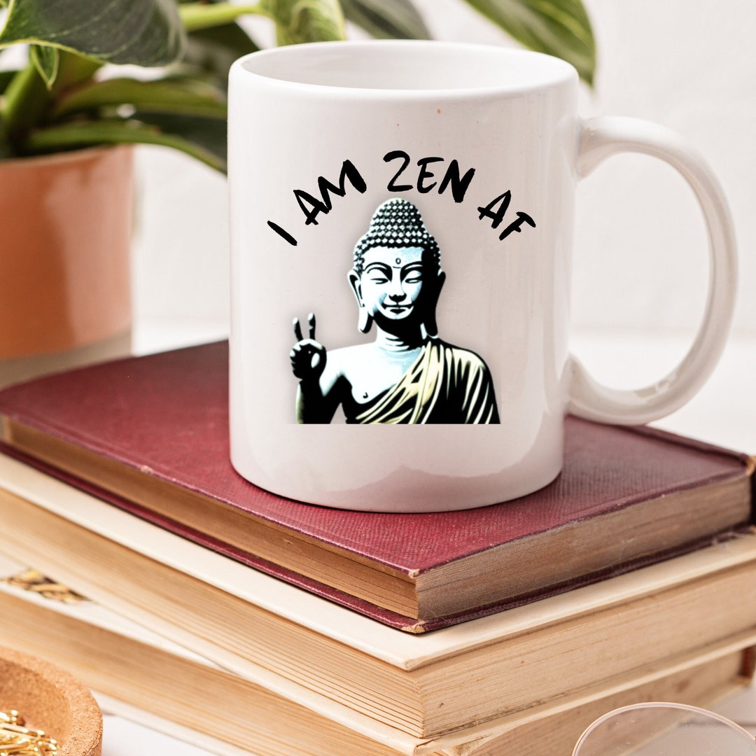 Graphic Art Buddha Mug, Buddhist Cup, Yoga Mugs, Buddha Coffee Mug ...