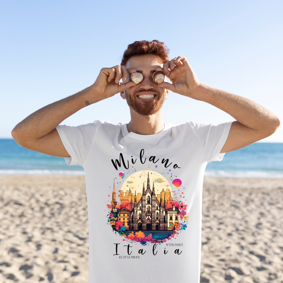 Milan Milano Shirt, Italian Trendy T-shirt, Milano Cute Shirt, Stylish ...
