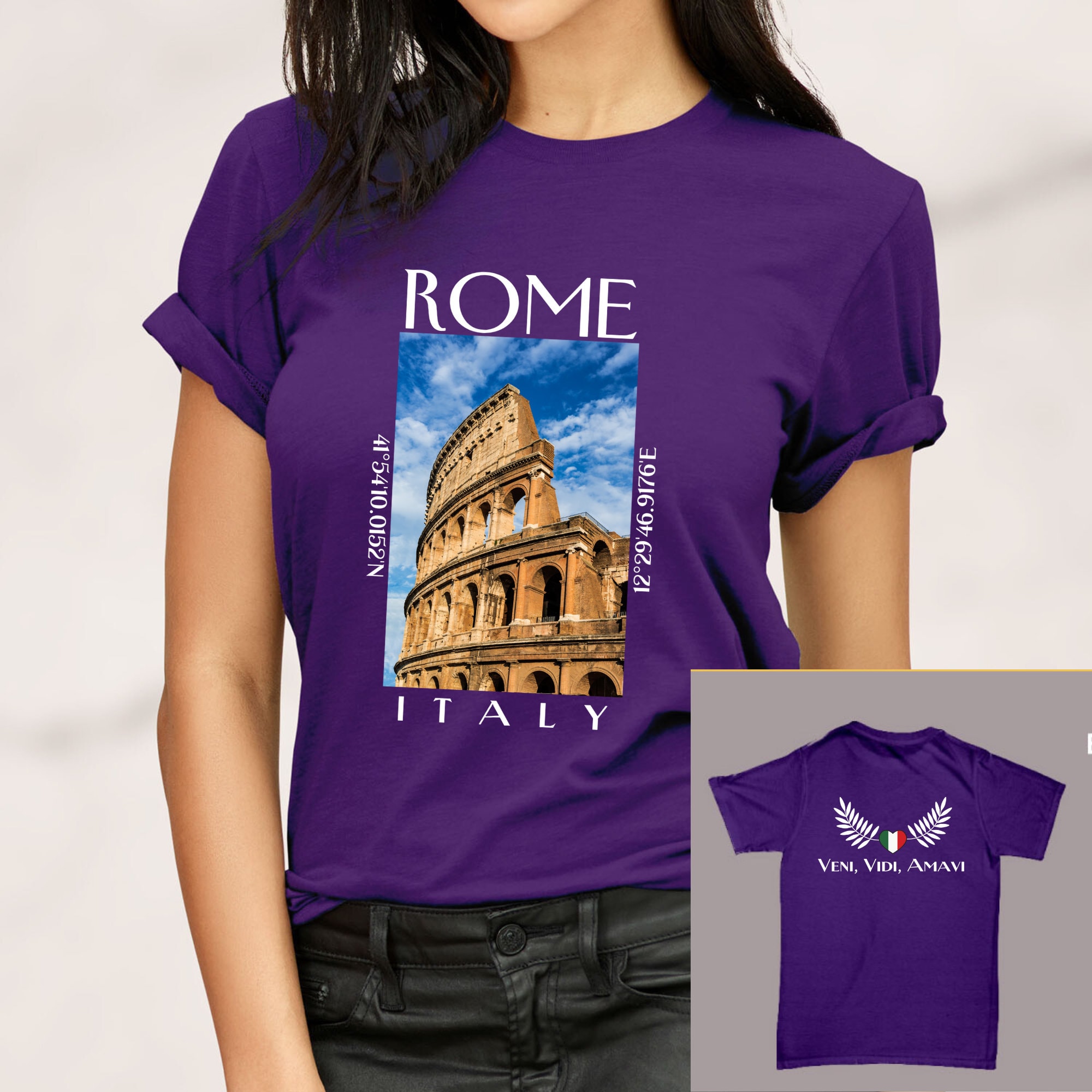 Rome Shirt, Rome Italy, Rome Gift, Roma Shirt, Italy Souvenir, Rome ...