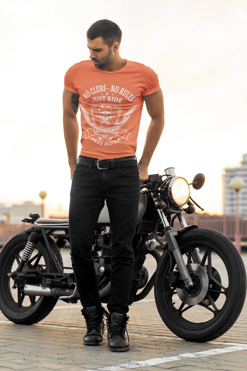 No Rules No Clubs Just Ride Motorcycle Shirt, No Clubs No Limits, True ...