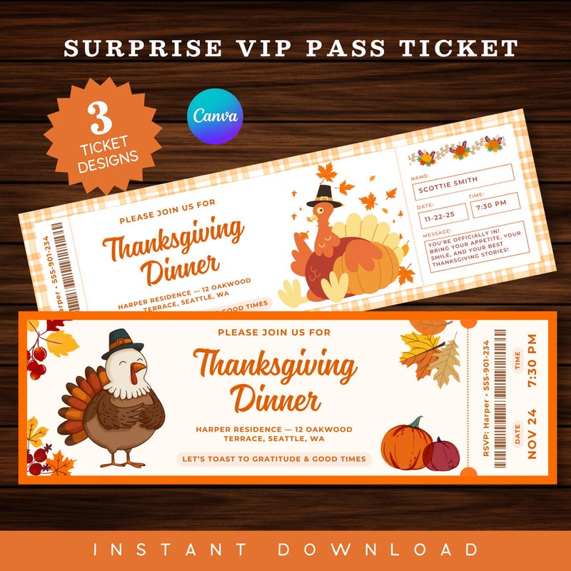 Thanksgiving Party - Etsy