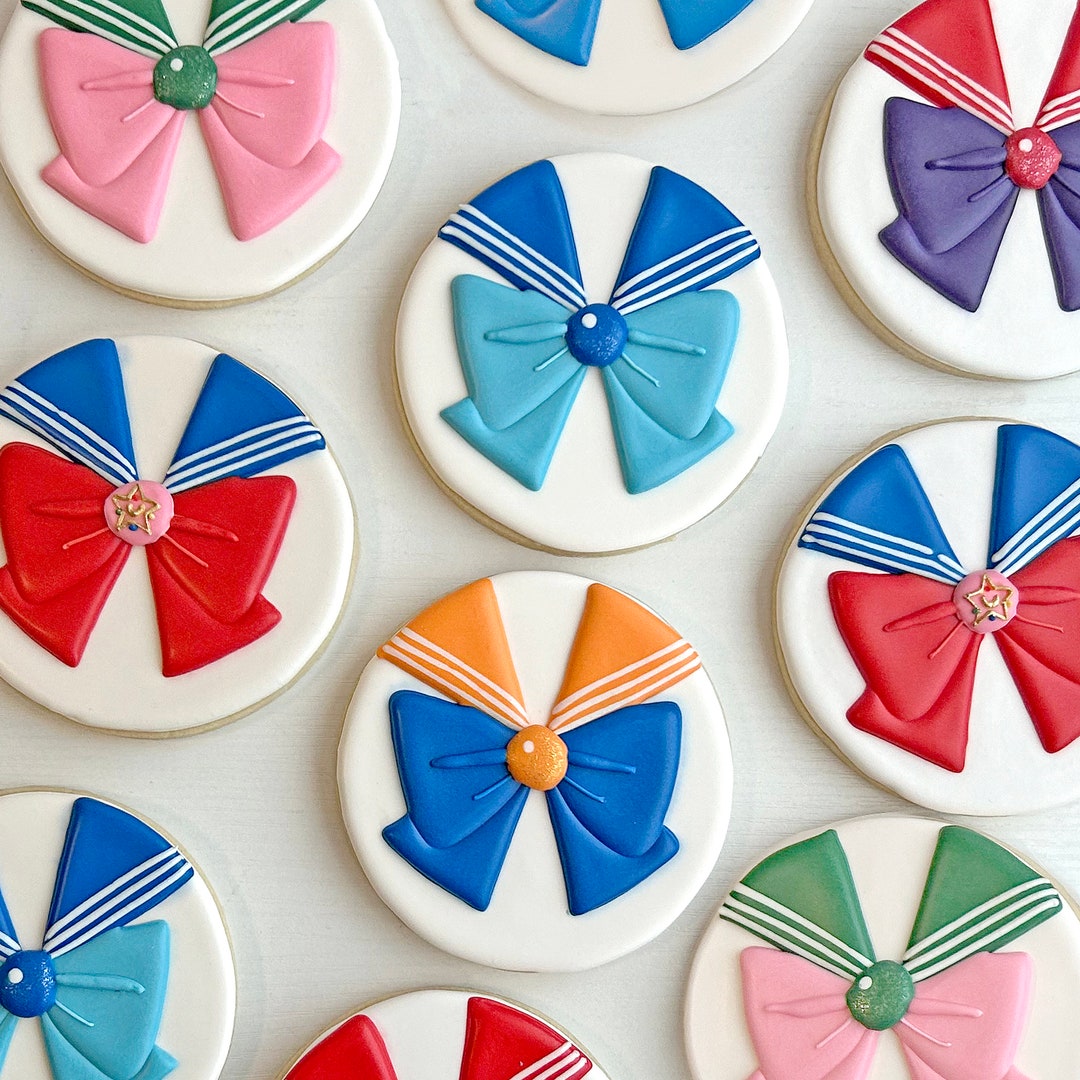 Sailor Moon Sailor Scouts Anime Cookies | Inner Senshi Magical Girls ...