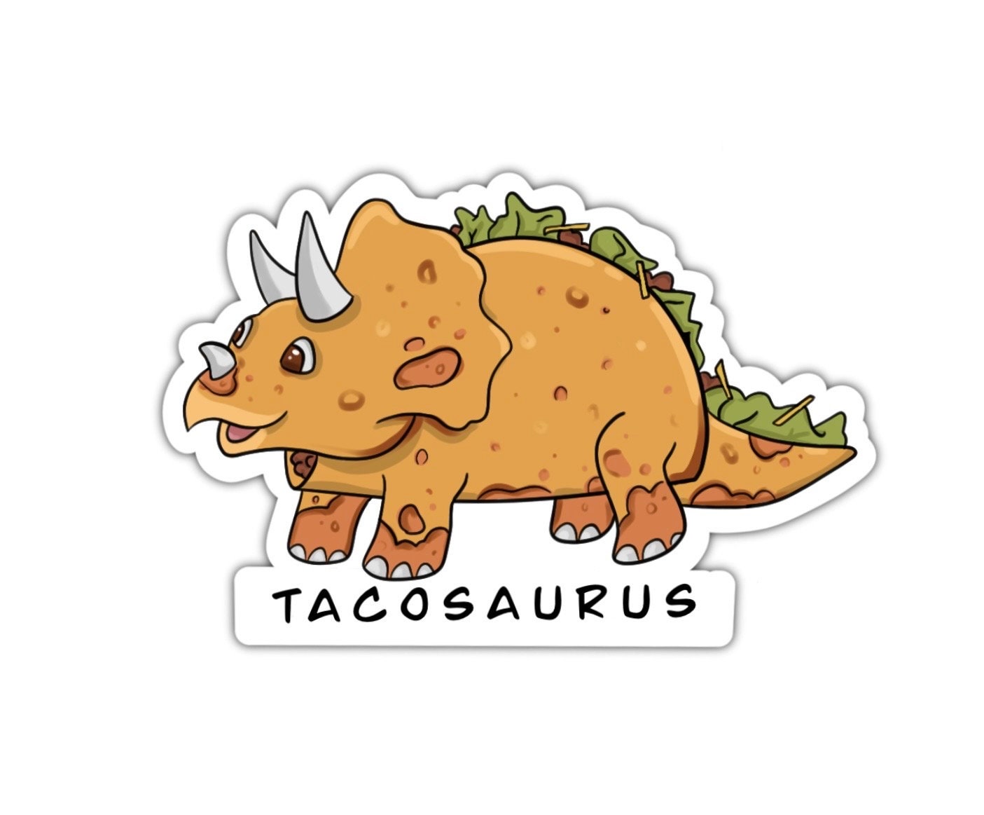Dinosaur Sticker Pack, Cute Dino Puns, Kids Stickers, Vinyl Sticker ...