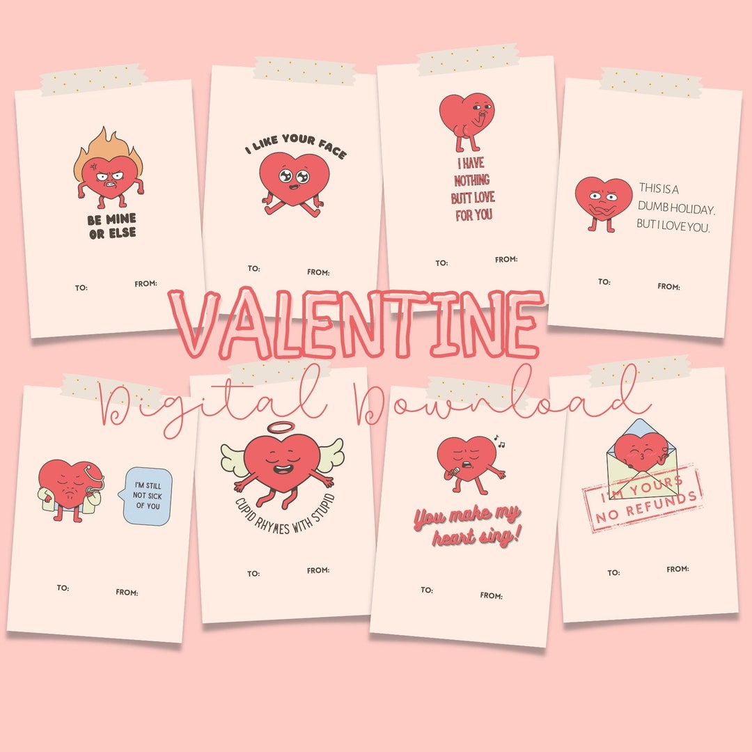 Sassy Valentine's Day Cards - Etsy