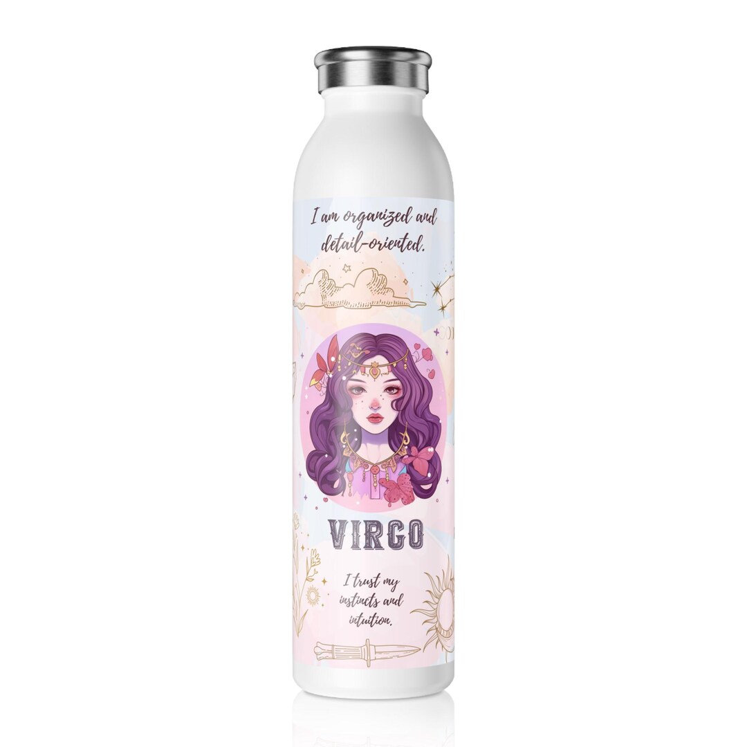 Virgo Slim Water Bottle, Hot Drinks, Cold Drinks, Stainless Steel ...