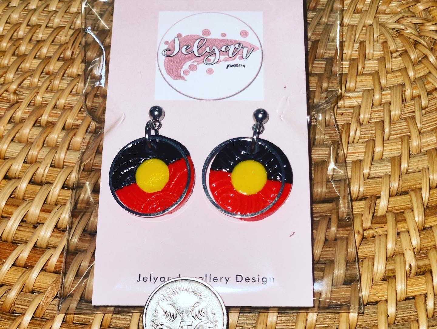 Mini Aboriginal Flags With Gold or Silver Frames - Etsy