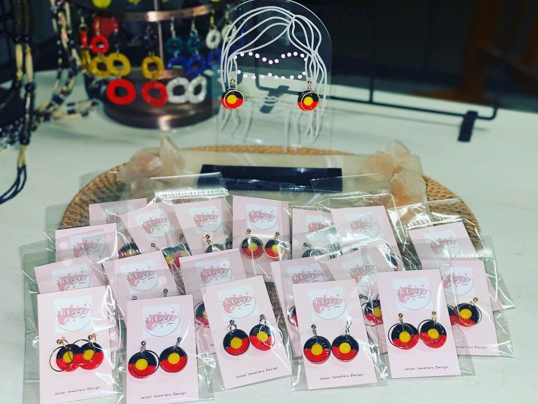 Mini Aboriginal Flags With Gold or Silver Frames - Etsy