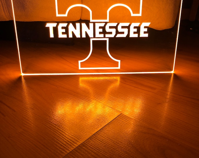 University of Tennessee Power T Logo Volunteers LED Neon Sign ...