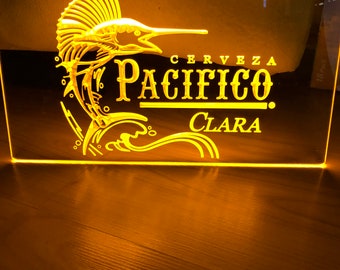 Modelo Especial LED Neon Gold Light Sign 8x12 - Etsy