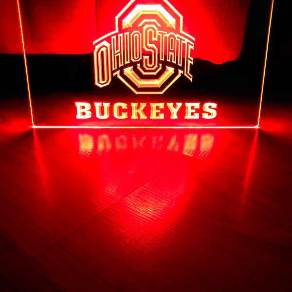 Ohio State Neon Bar Sign - Etsy
