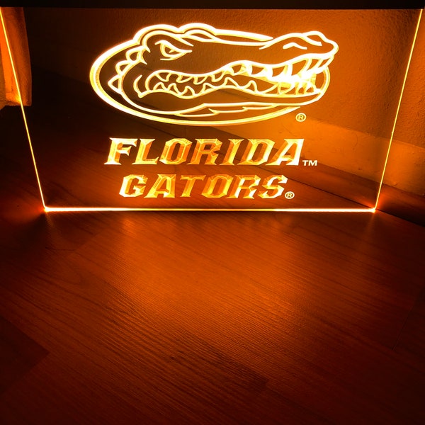 Florida Gators Led Sign - Etsy