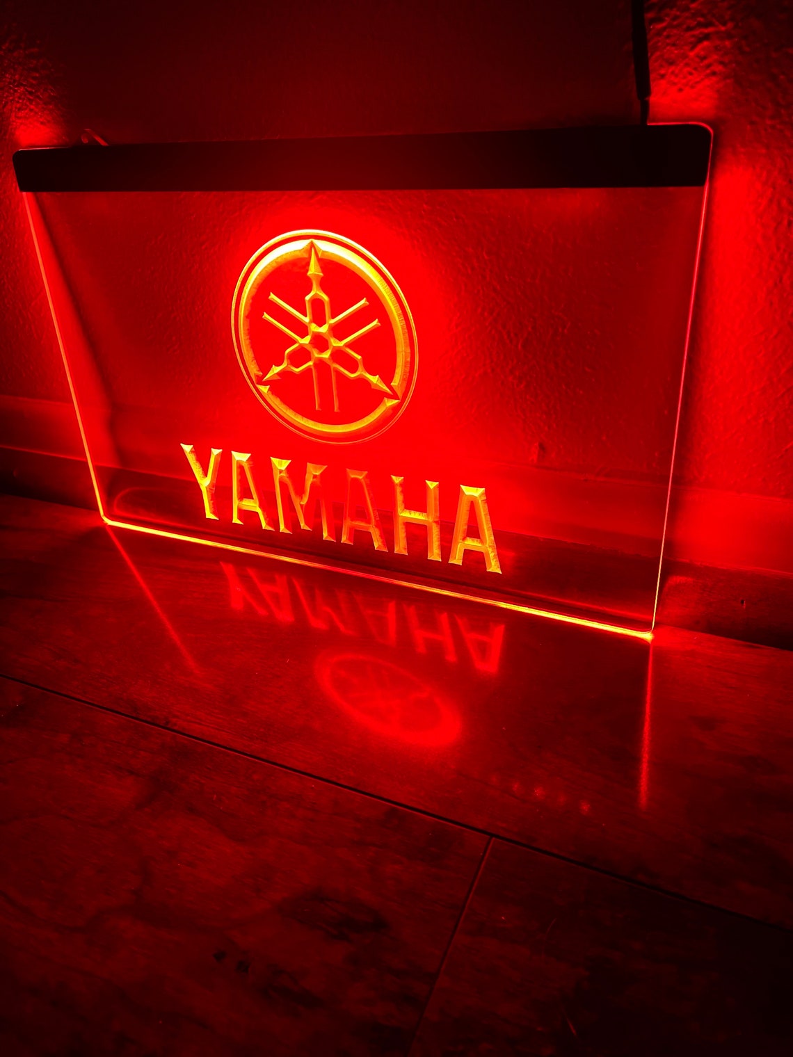 Yamaha LED Neon Red Light Sign 8x12 - Etsy