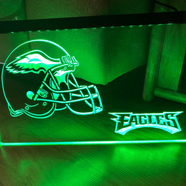 Philadelphia Eagles Neon Signs - Etsy