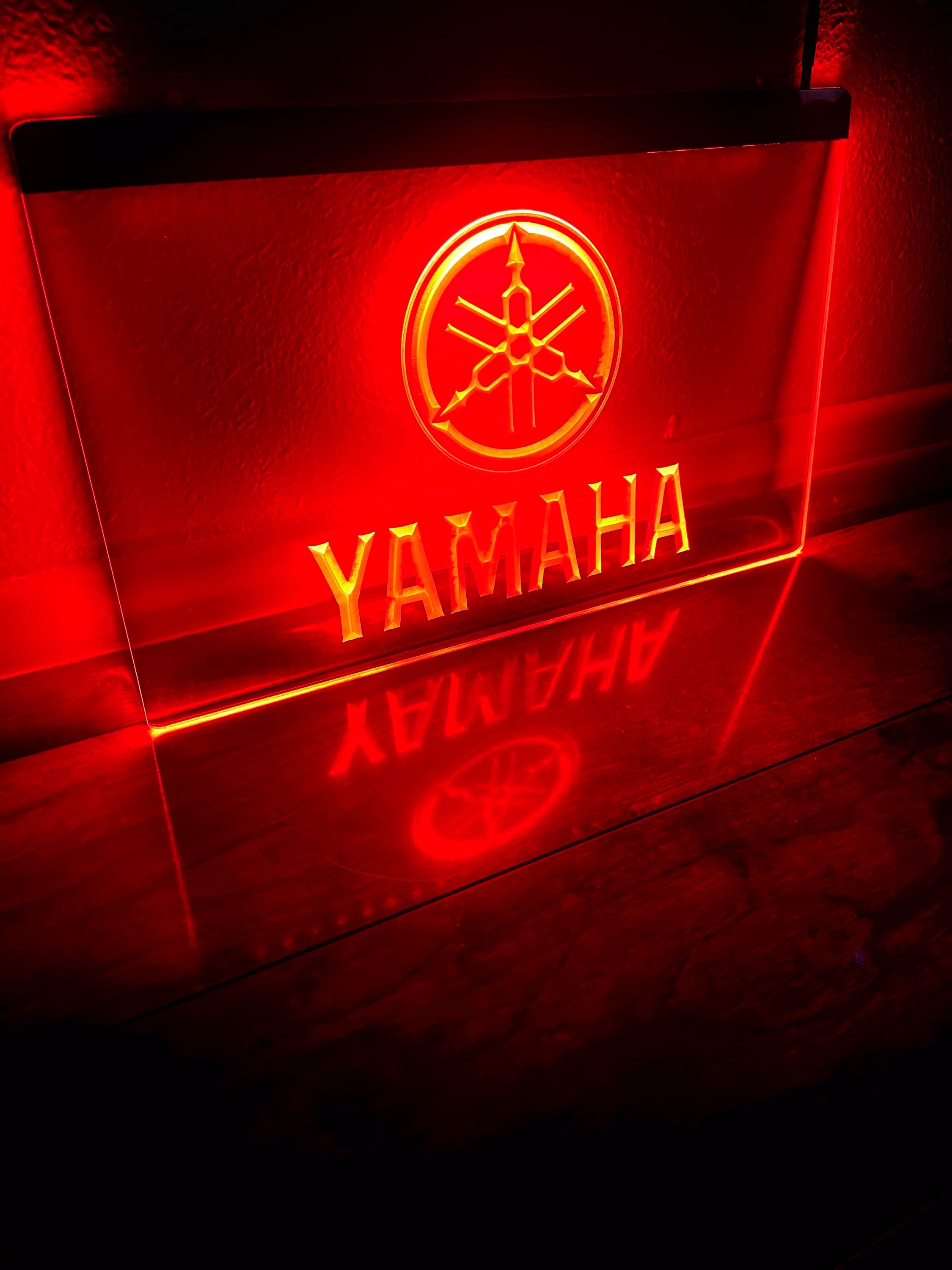 Yamaha LED Neon Red Light Sign 8x12 - Etsy