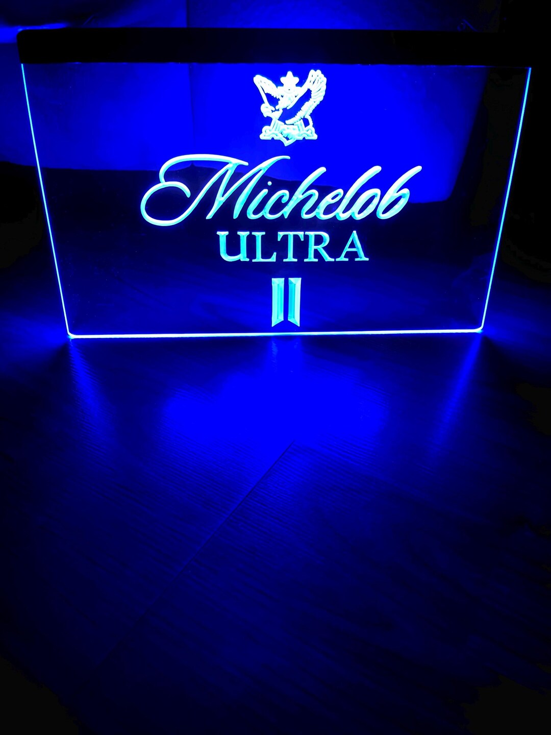 Michelob LED Neon Blue Light Sign 8x12 - Etsy