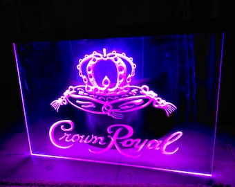 Crown Led Light Sign - Etsy
