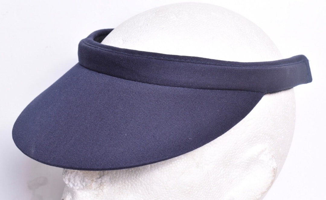 2X Ladies Sun/golf Clip-on Visor Plain Navy - Etsy UK