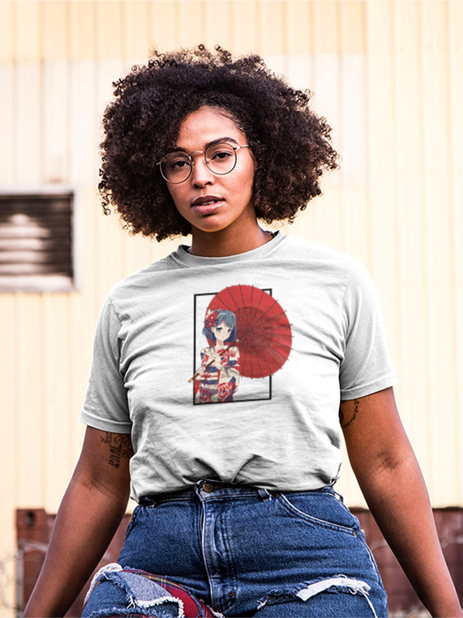 Anime Shirt, Anime Girl, Kimono, Japanese Manga T-shirt, Kawaii ...